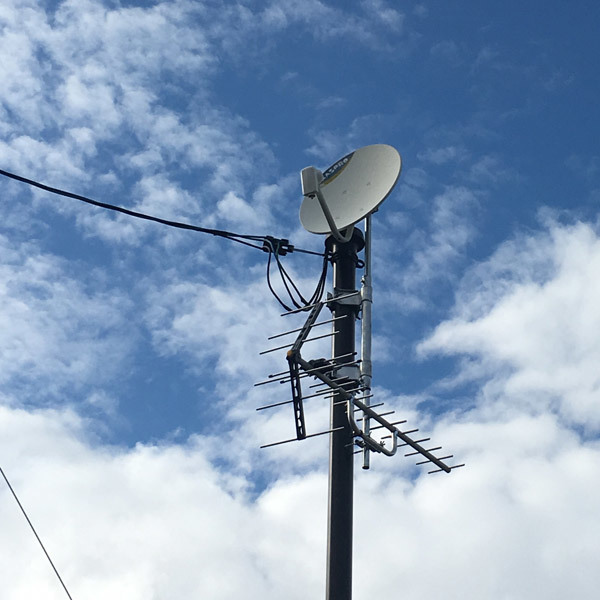 アンテナ設置｜アンテナ工事のナカデン・クリエイティブサービス｜岡山県